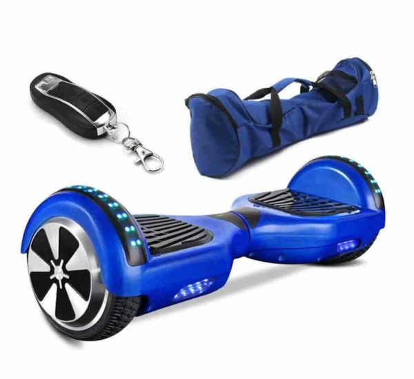 Electric Hoverboard, Self Balancing Scooter- Blue Hoverboard ...