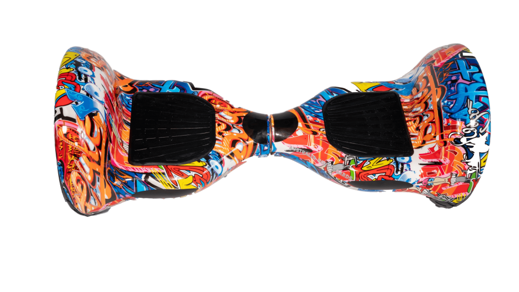 Hoverboard 10" - Orange Graffiti Style + LED lights [Bluetooth + Free ...